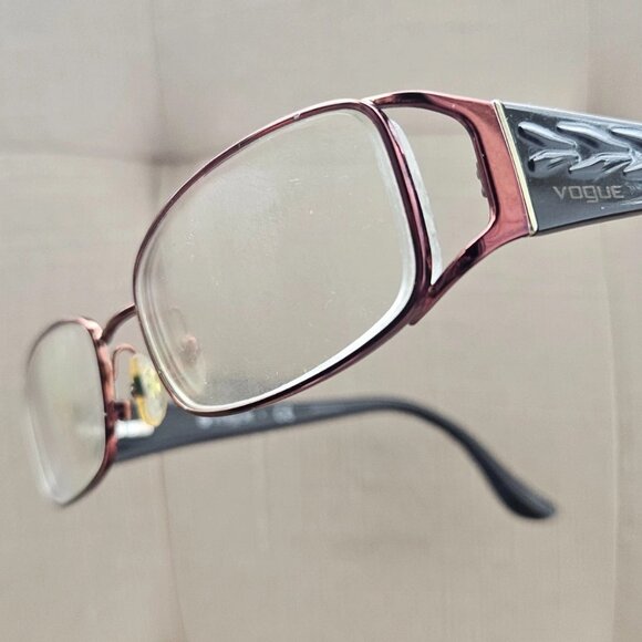 Vogue | Accessories | Vogue Women Eyeglasses Frame Brown Tone Eye Wear ...